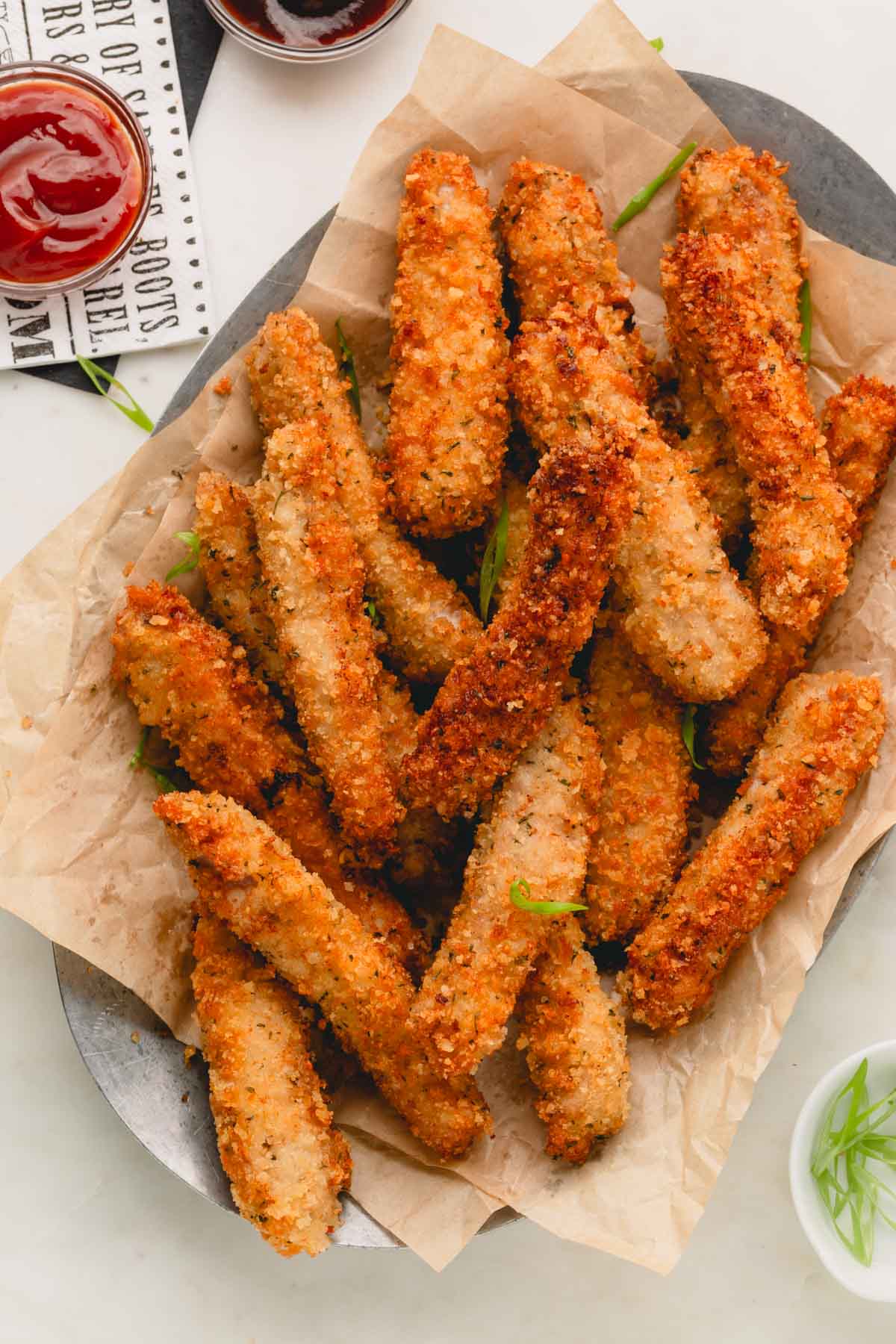 Fried Pork Strips ~Sweet & Savory