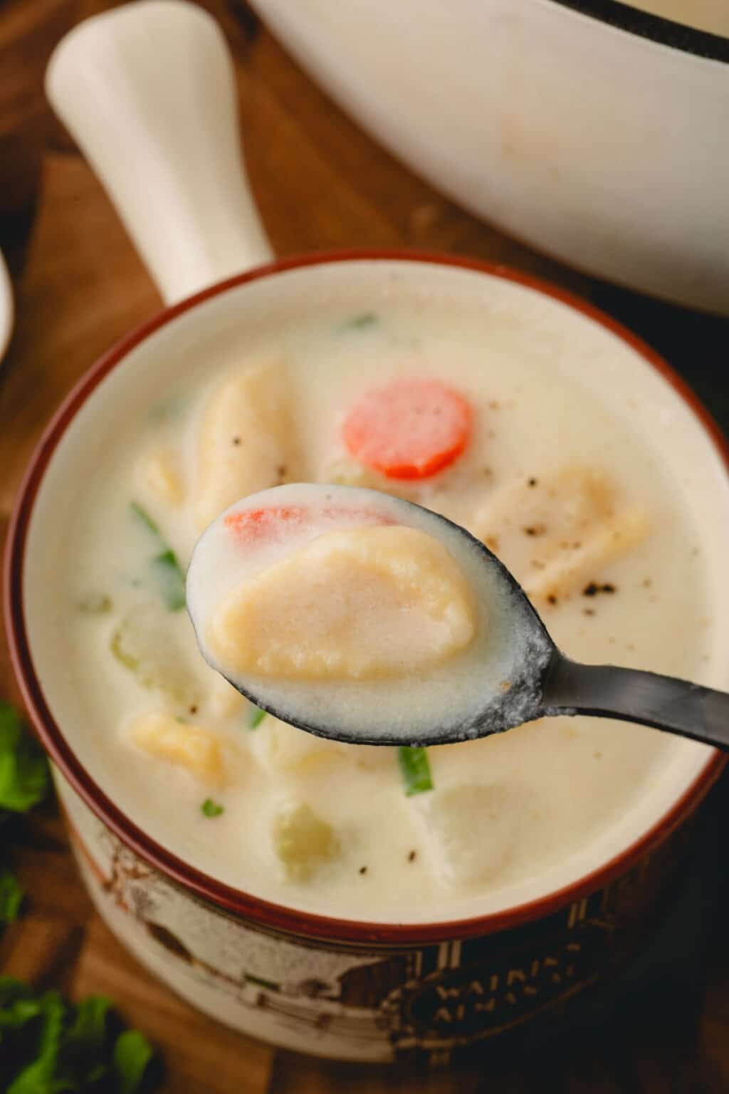 Knoephla Soup Recipe (Chicken and Dumpling Soup) ~Sweet & Savory