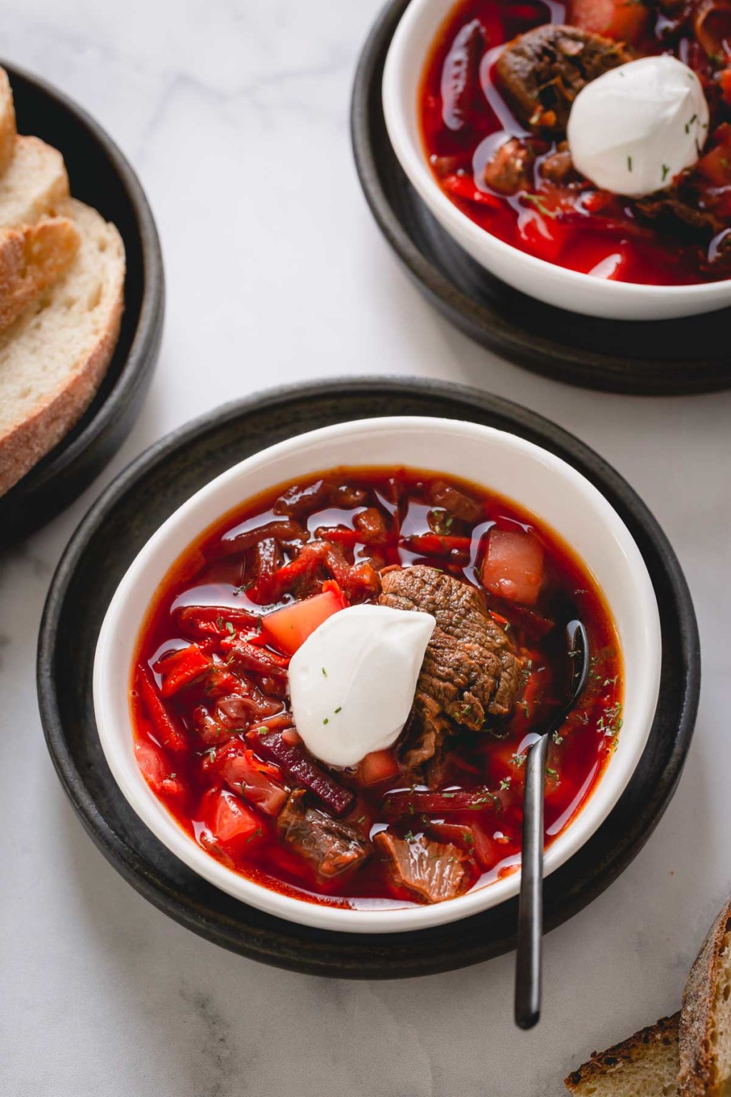 Classic Beef Borscht ~Sweet & Savory