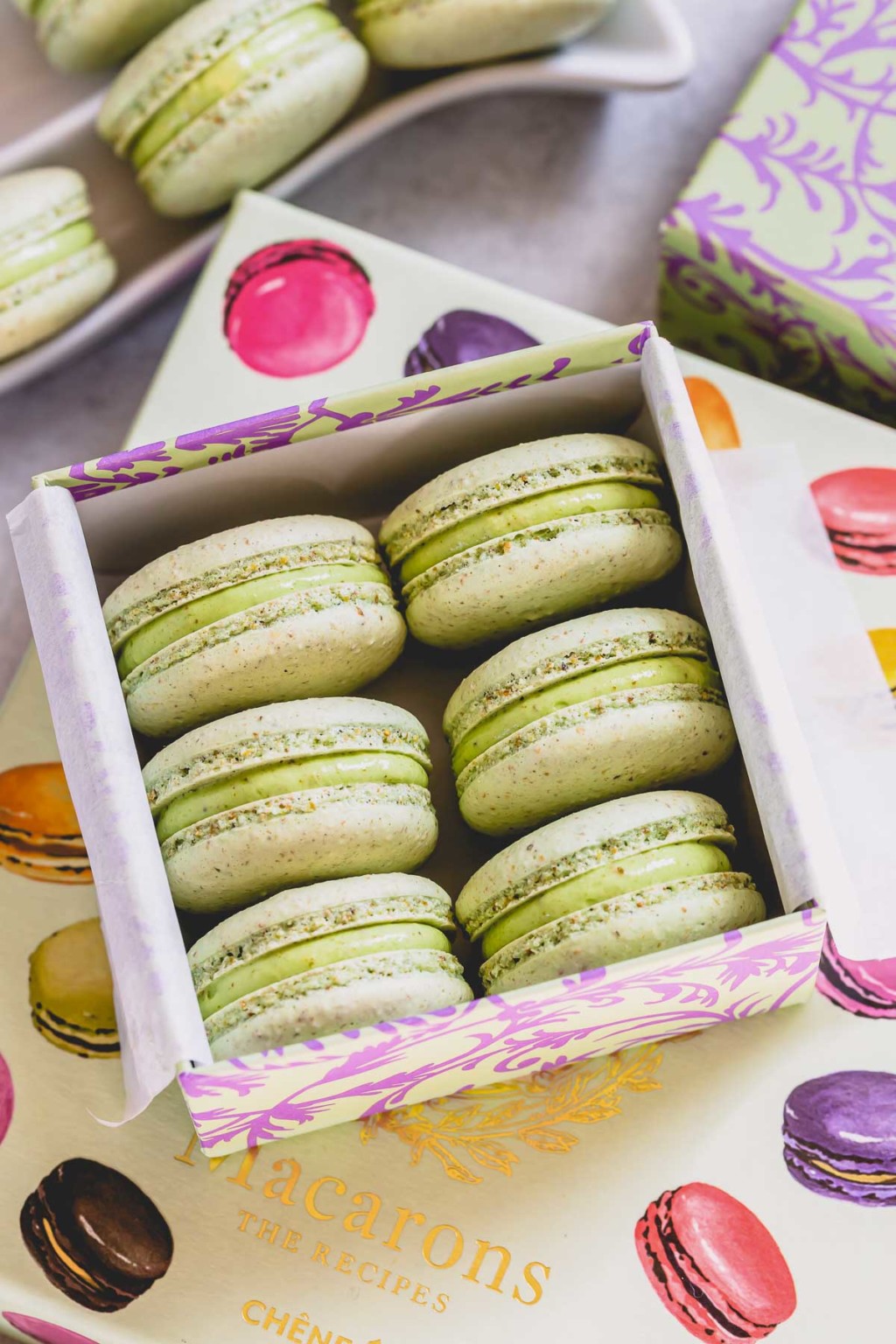 Pistachio Macarons ~Sweet & Savory