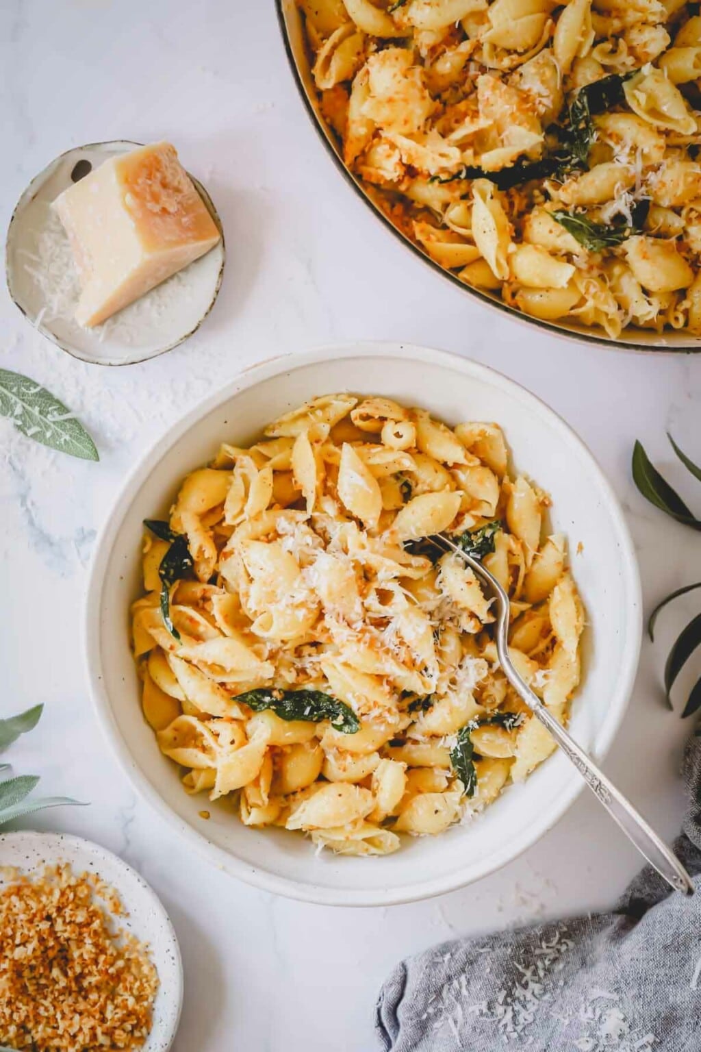 Quick and Easy Easy Brown Butter Pasta Recipe ~Sweet & Savory