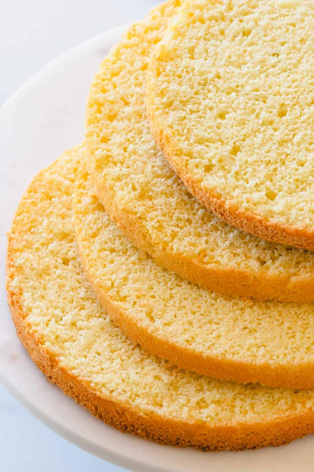 Easy Sponge Cake Recipe (3 Ingredients) - Sweet & Savory